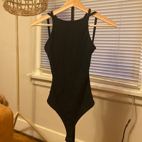 Lulus | Tops | Black Backless Bodysuit | Poshmark